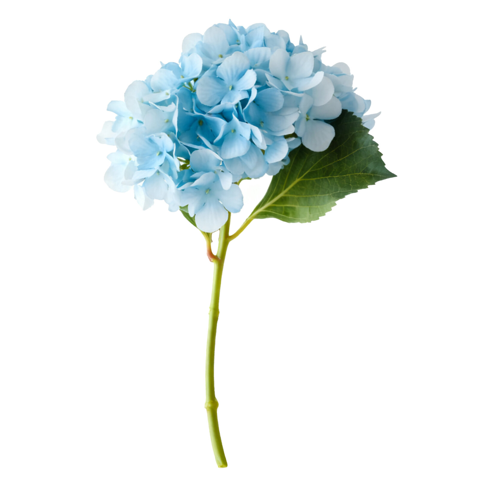 Искусственная гидрангея симуляция цветочная шелковая ткань пластиковый фальшивый цветок для домашней вечеринки свадьба синий