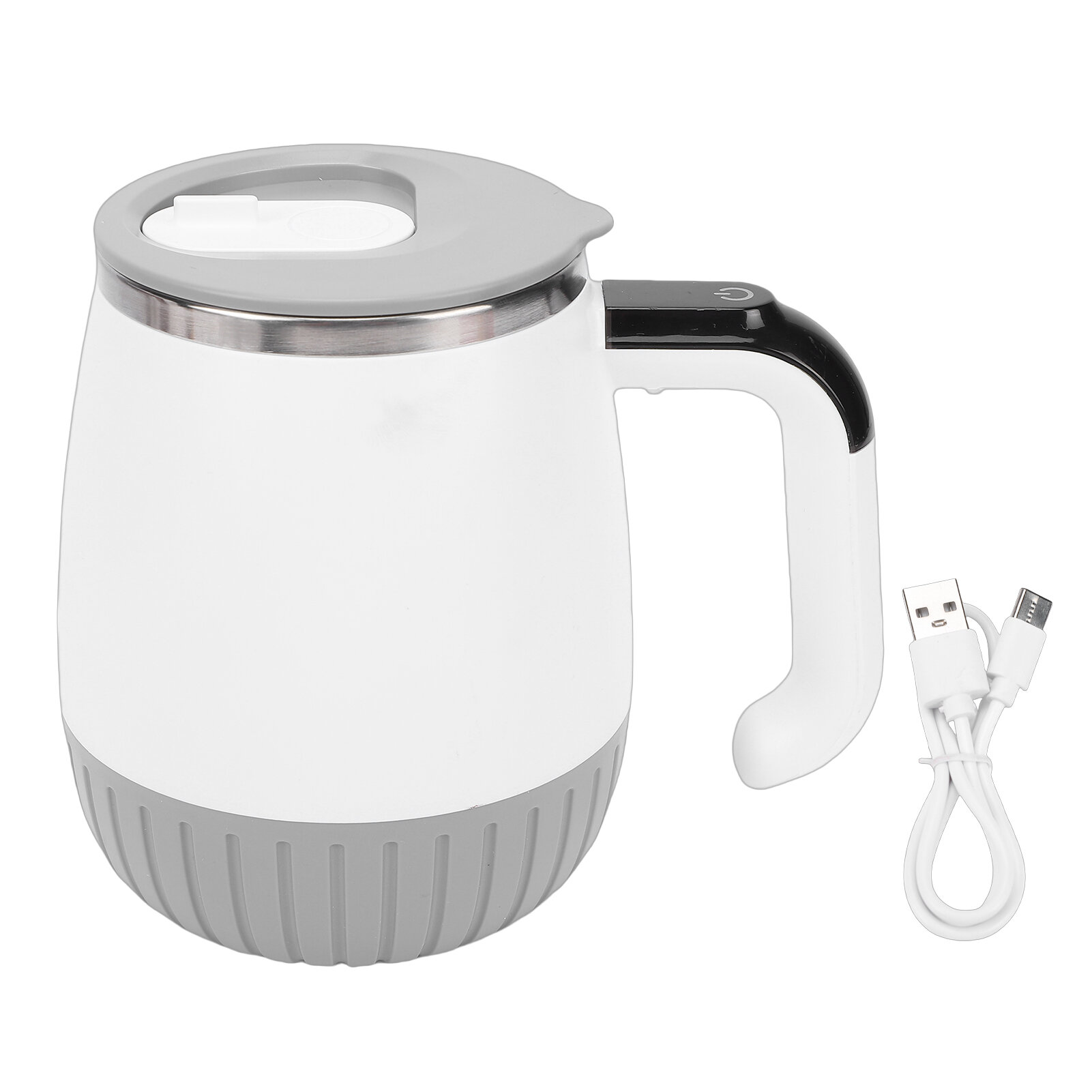 Автоматическая чашка для перемешивания с умным дисплеем температуры, электрическая магнитная кружка для смешивания для протеинового порошка кофе