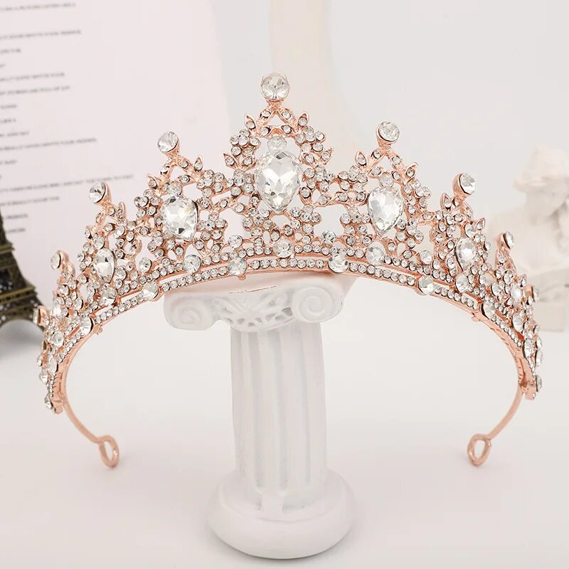 Свадебная тиара Rose Gold SexeMara