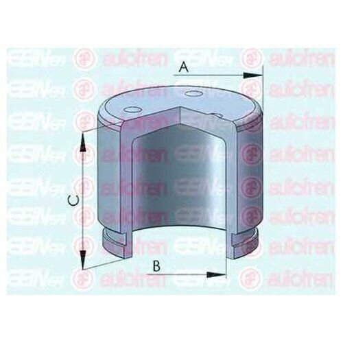 Поршень тормозного суппорта Seinsa/Autofren D025538 для Honda Jazz (2001-2008), Infiniti G (2007-н. в.), Infiniti JX (2012-н. в.)