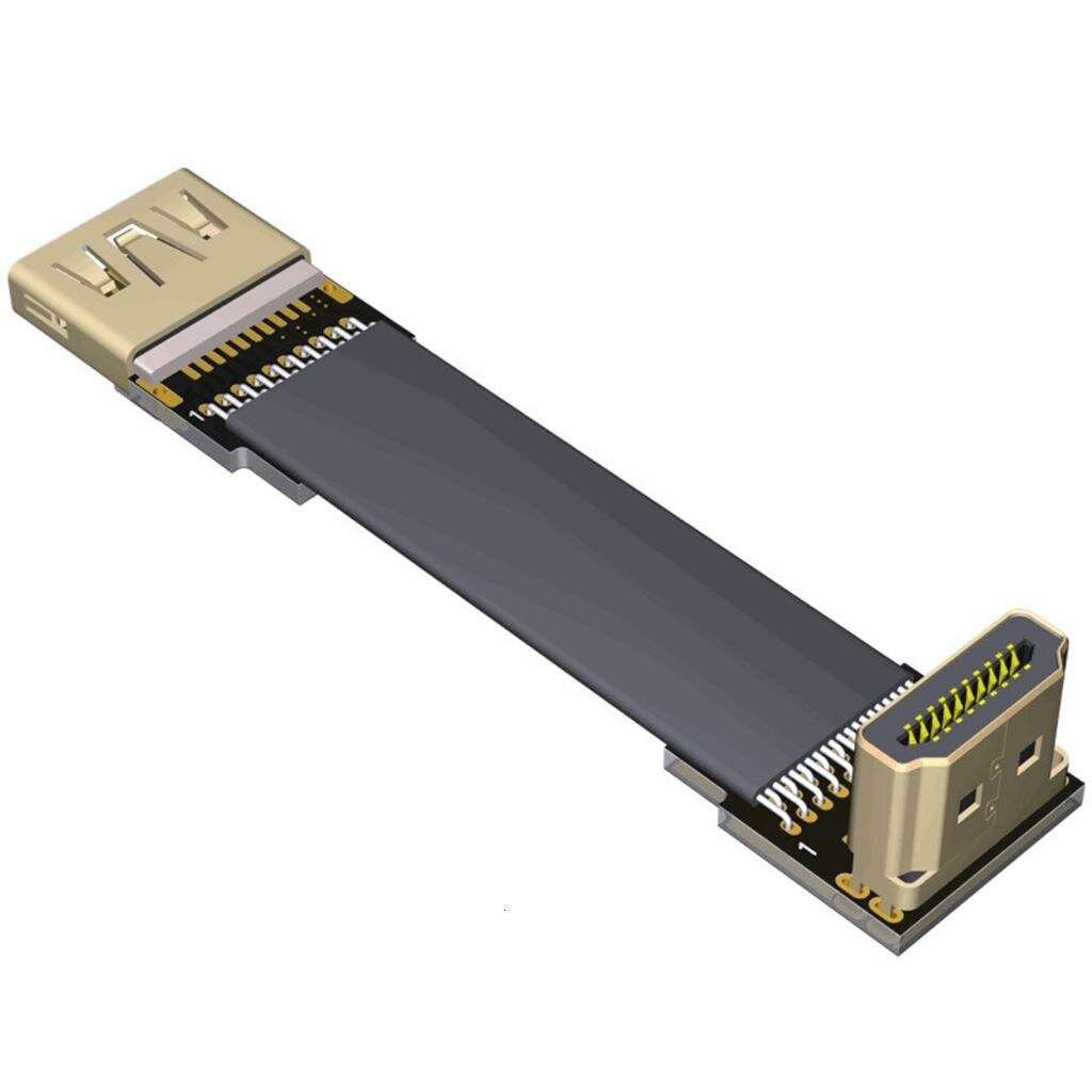 HDMI2.0 от мужчины к женщине встроенный удлинитель 2-20 см A2-A4