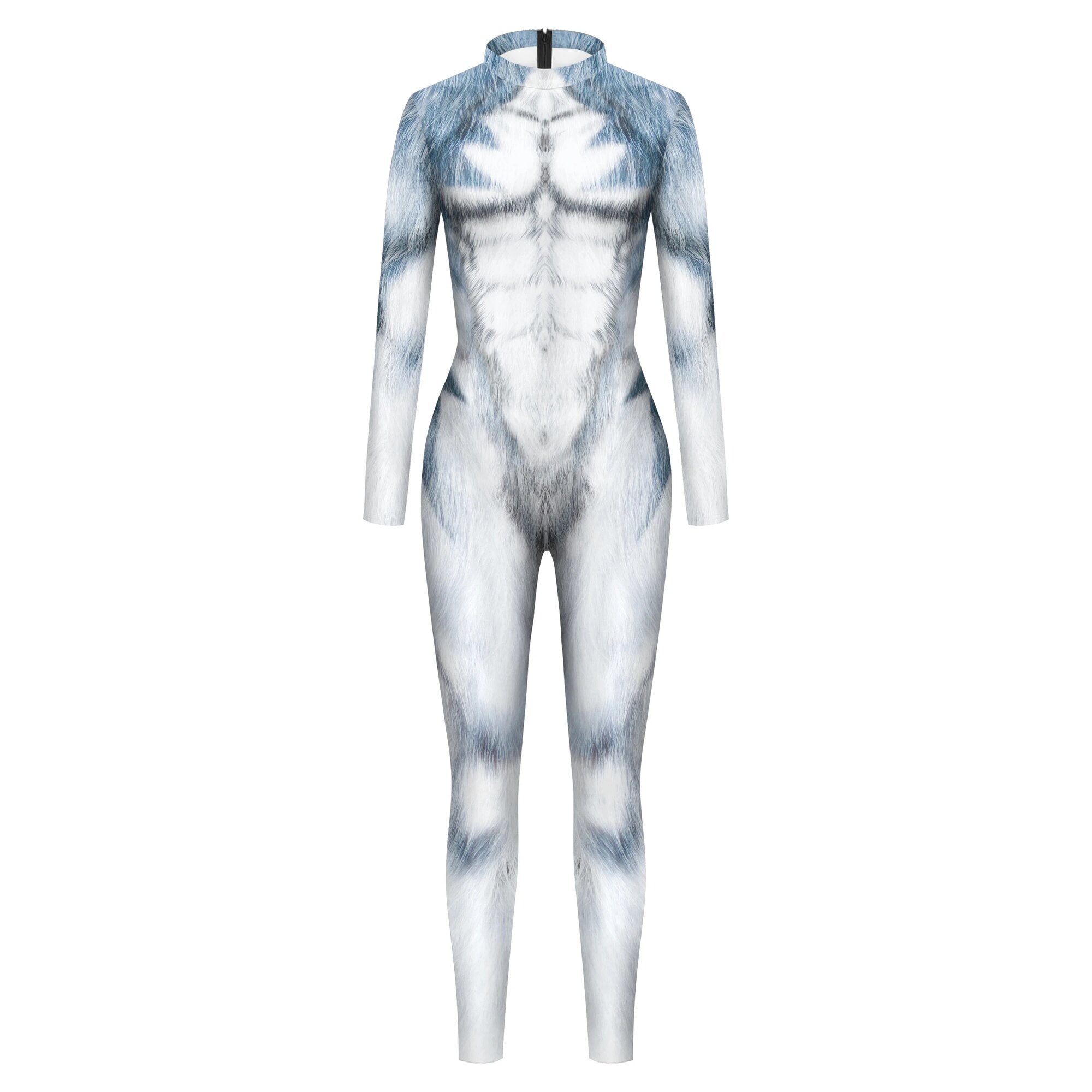 Косплей костюм Хаски Лиса Волк Зентай для мужчин L, 479