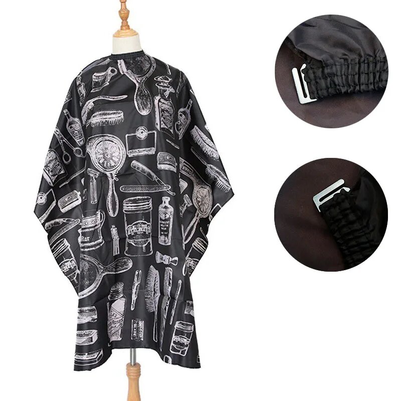 Парикмахерский фартук Kappersmantel Black