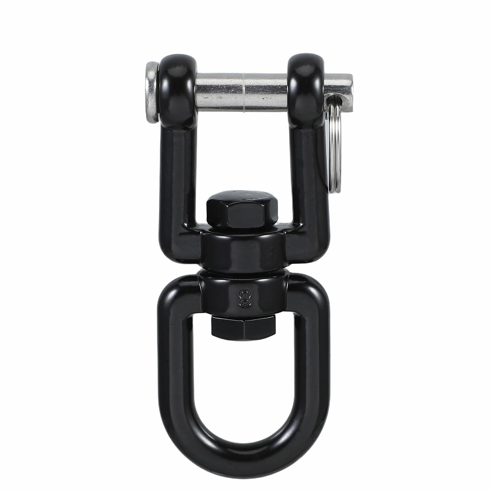 Прочный Нержавеющий Двухсторонний Вращающийся Крюк Для Лежаков И Детских Качелей Размер 8.50X3.40X0.70Cm