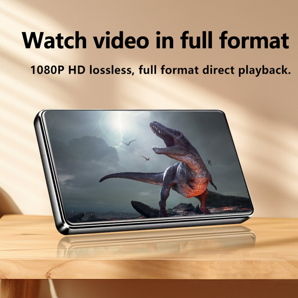 MP3-плеер 32 Г /64 Г , 4-дюймовый сенсорный экран, музыкальный плеер, аудиоплеер без потерь