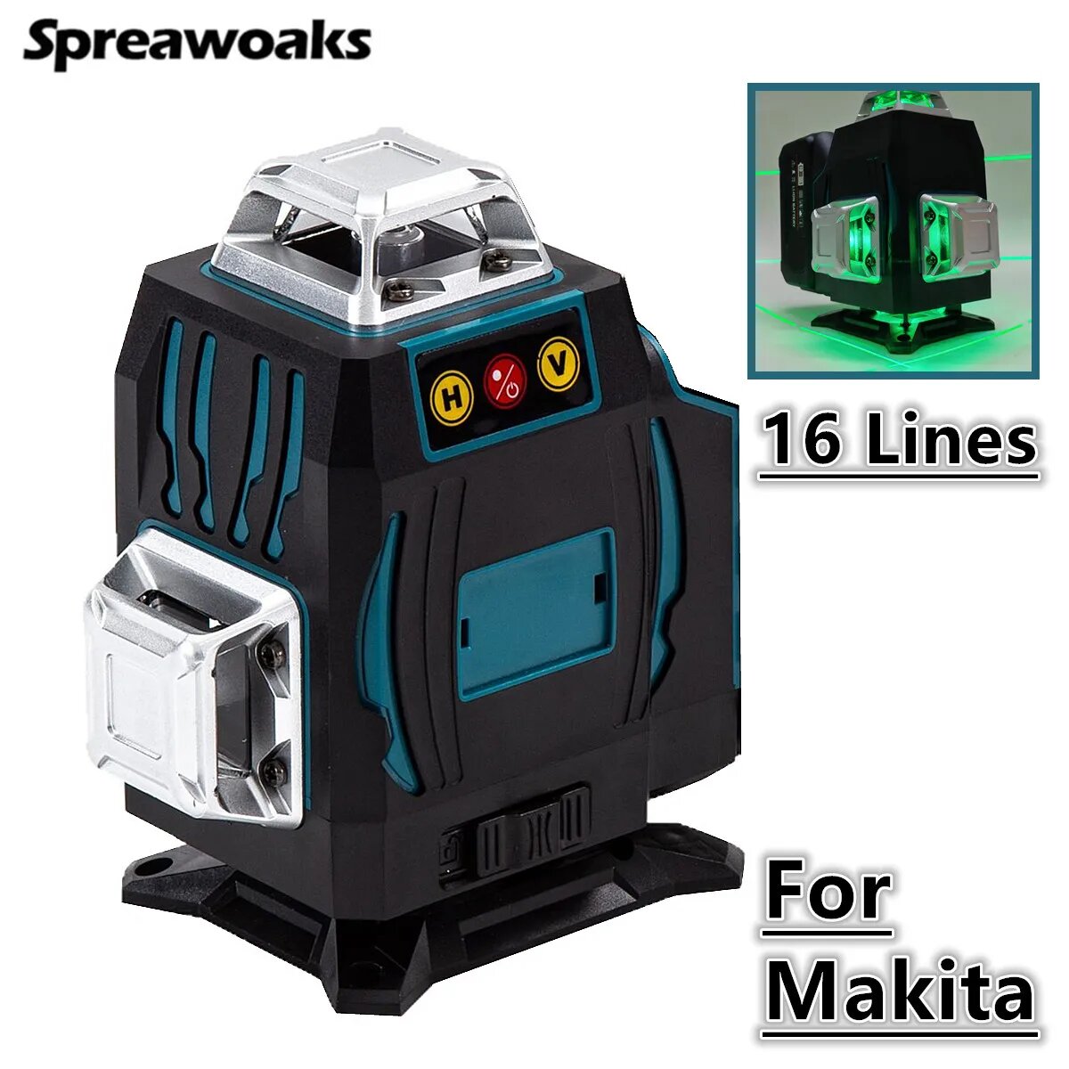 Лазерный уровень Makita 16 линий 4D