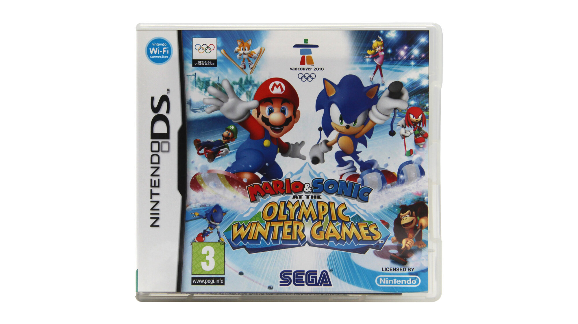 Игра Mario & Sonic At The Olympic Winter Games (для Nintendo DS)