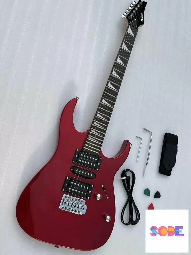 YanDou Электрогитара Ibanez GRG170DX 11-струнная, корпус Тополь