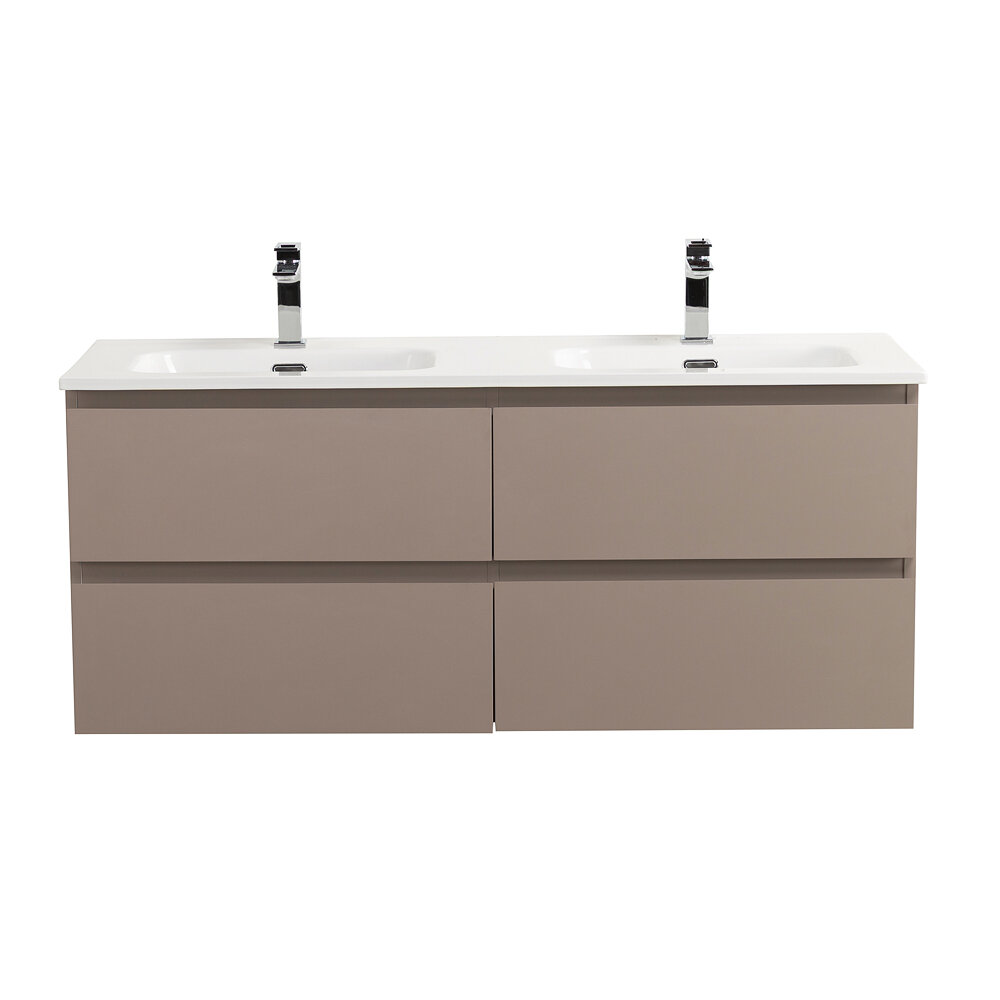Тумба с раковиной BelBagno Kraft 120 KRAFT-1200-4C-SO-СO бежевый матовый