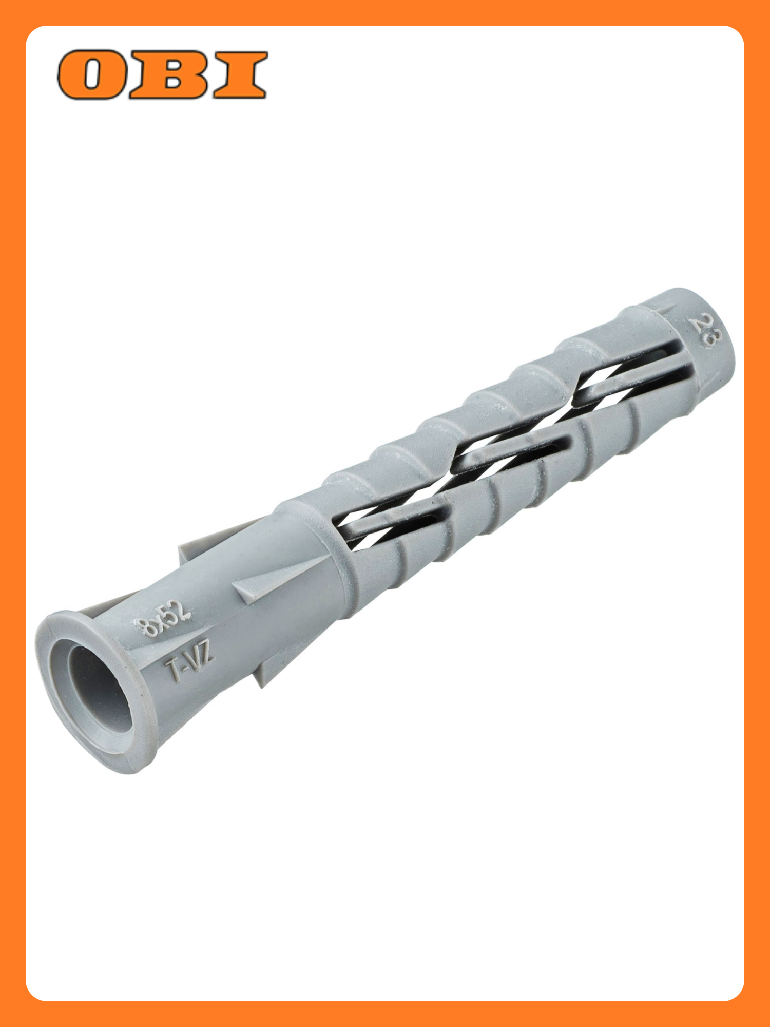 Дюбель универсальный Tecfi VZ нейлон 8x52 мм 10 шт