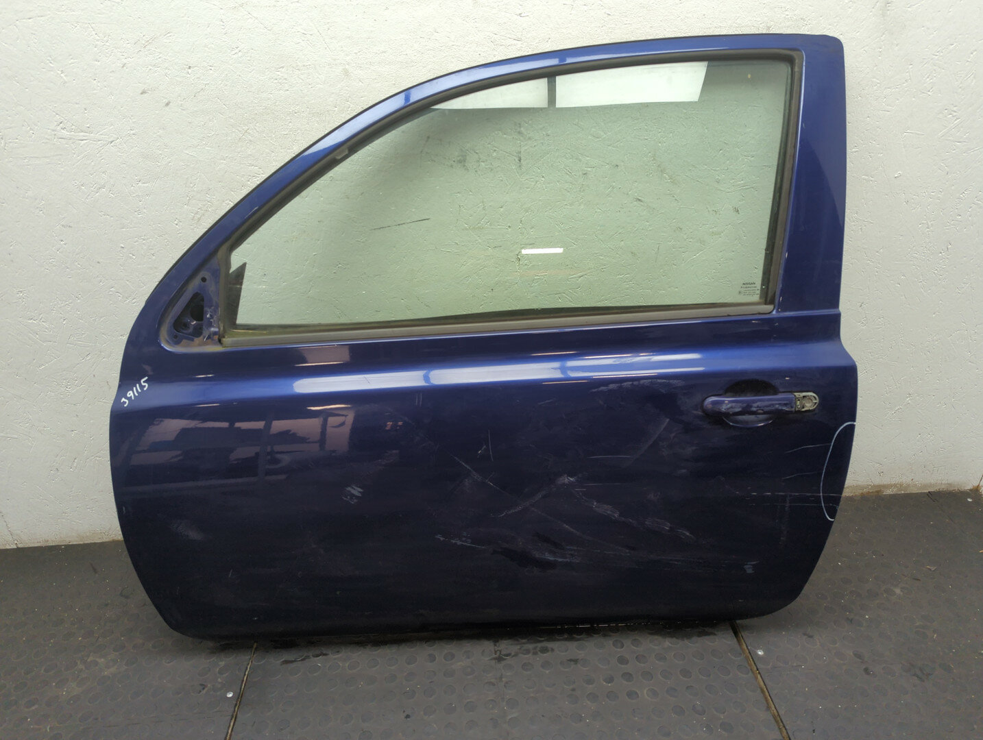Дверь боковая (легковая) левая передняя Nissan Micra K12E Б/У