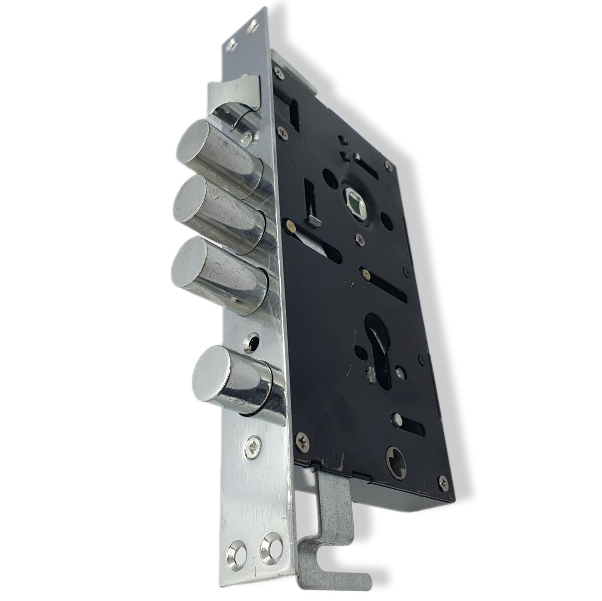 Корпус врезного замка 3024-3Р (ЗВ1-08) Премиум Усиленный Zohen 3 круглых ригеля+задвижка