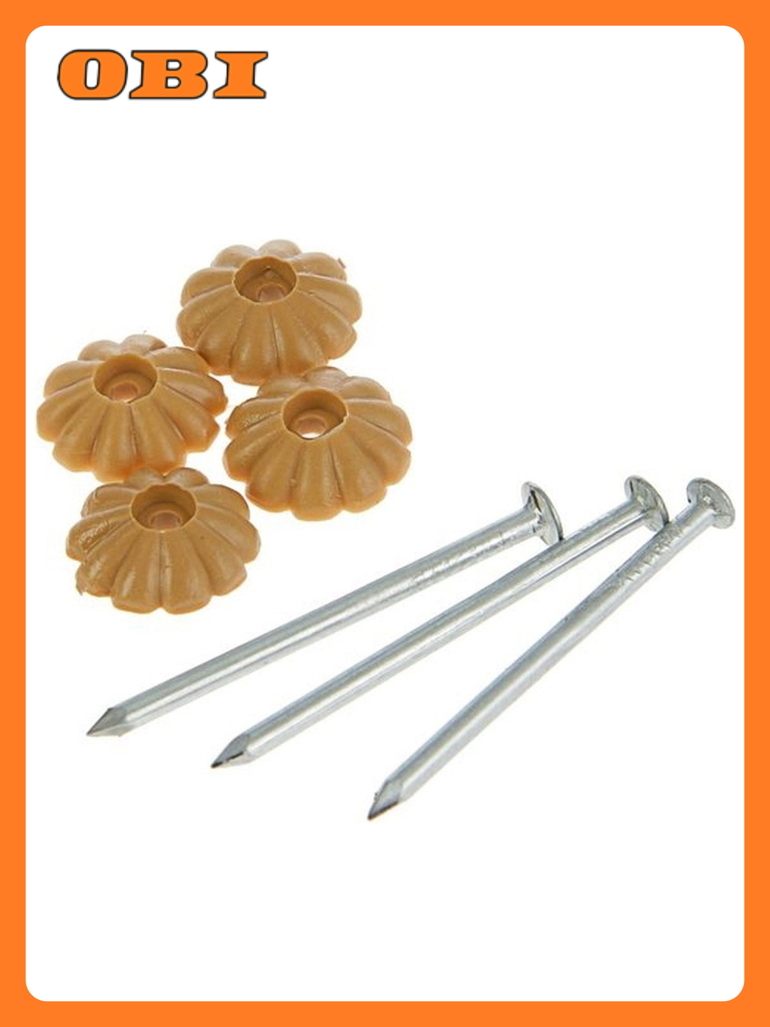 Гвозди декоративные Стройбат 32 мм 80 шт 50 г