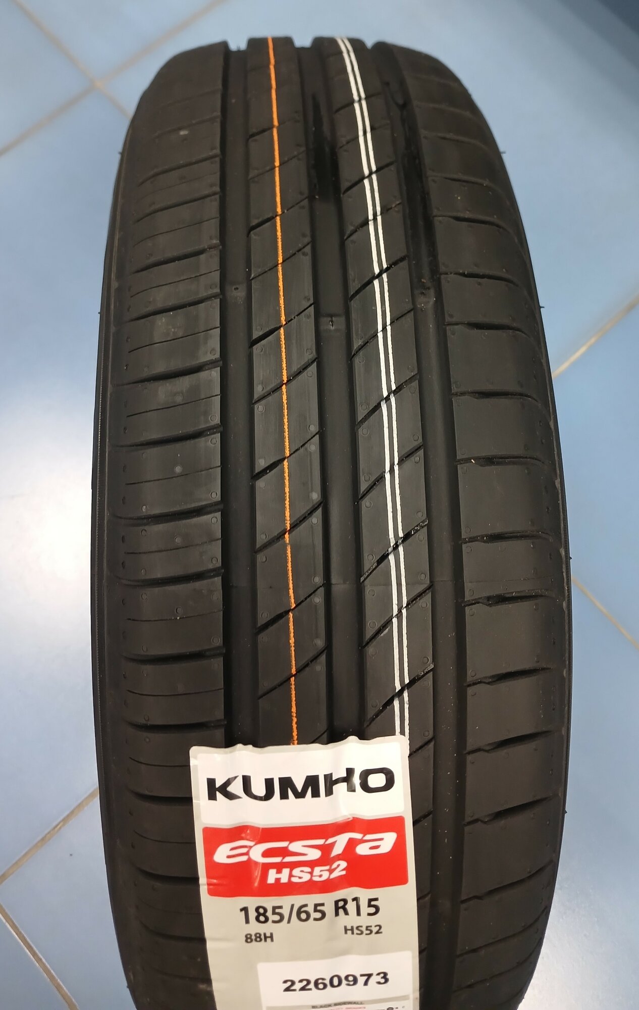 185/65R15 Kumho Ecsta HS52 88H (дата 5025) произведены в Корее