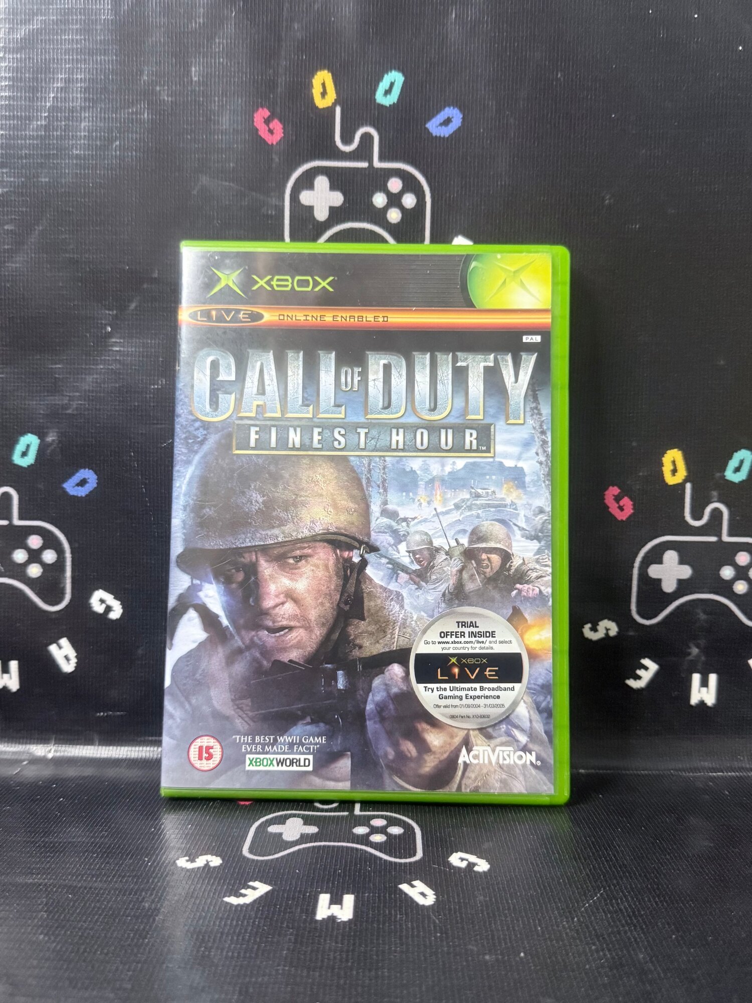 Игра Call Of Duty Finest Hour xbox