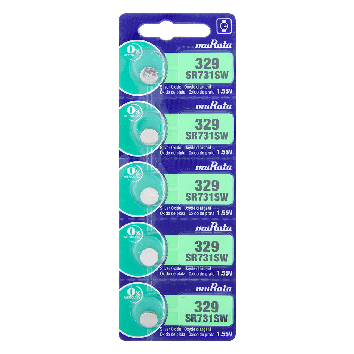 Батарейка Murata SR731/329 (5BL)