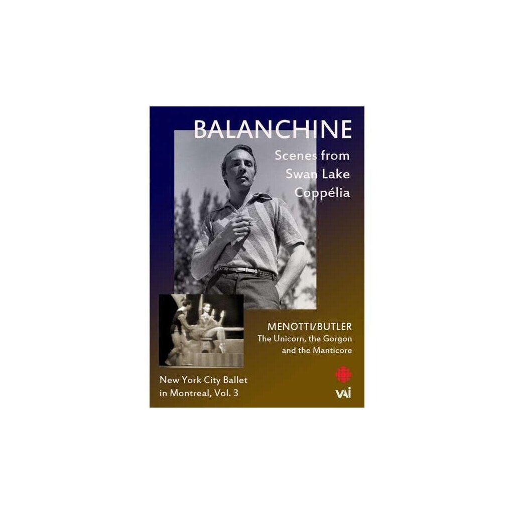 Диск New York City Ballet in Montreal Vol.3 (1 DVD)