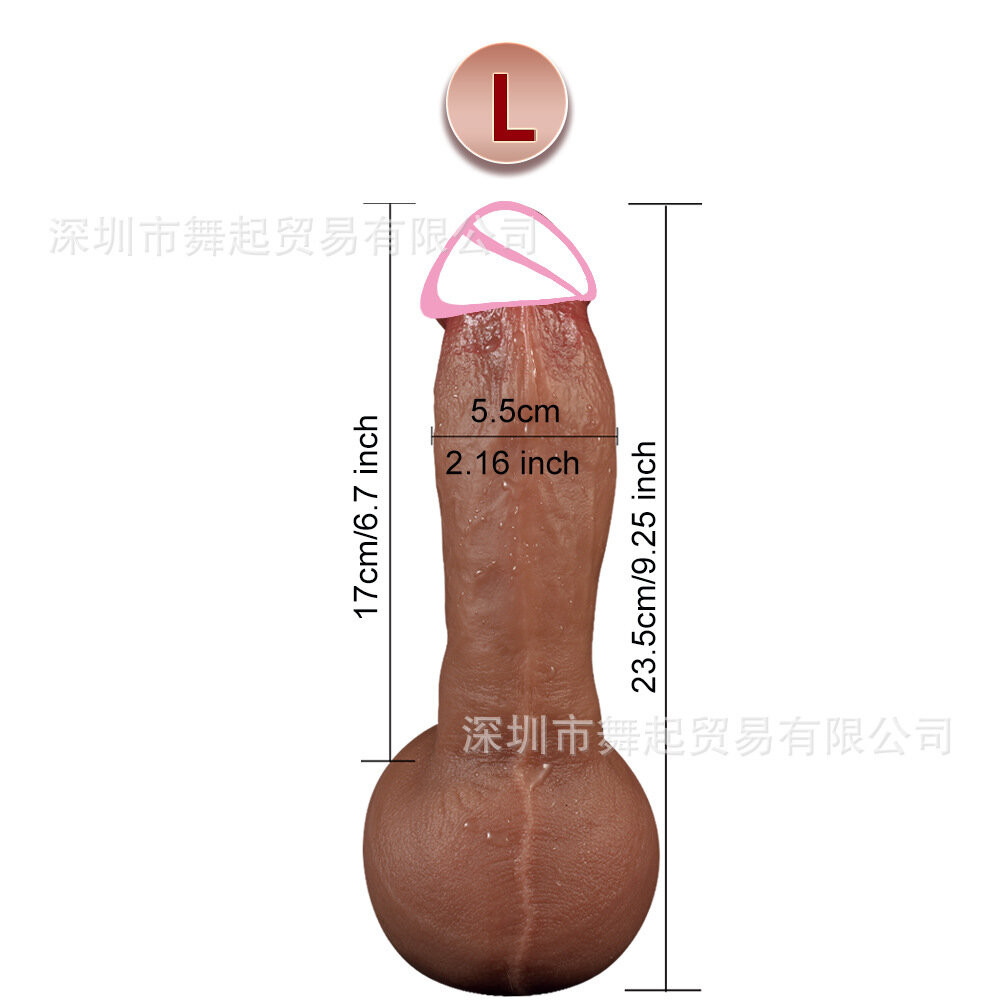 Внешняя торговля силиконовый пенис ручной dildo для женщин без яиц массажер поддельный пенис для женщин секс-игрушки