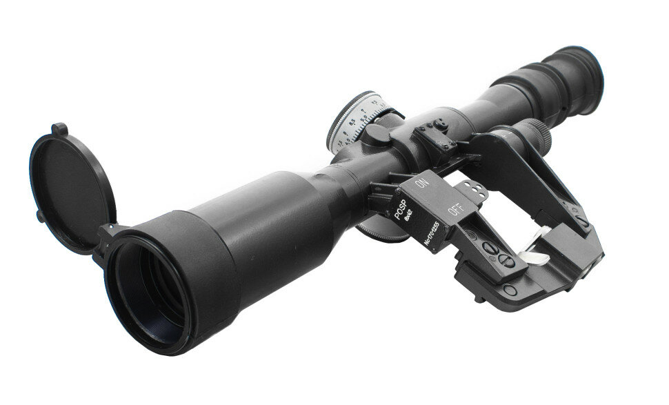 Оптический прицел POSP 8x42 (ПСО-3), сетка с двумя дальномерными шкалами 1,7/1000 и 0,5/600