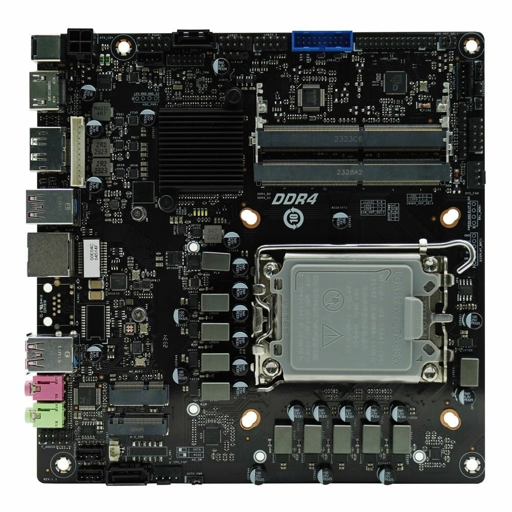 Материнская плата Afox AFMIQ670D4-MI4-V2, LGA1700, mini-ITX