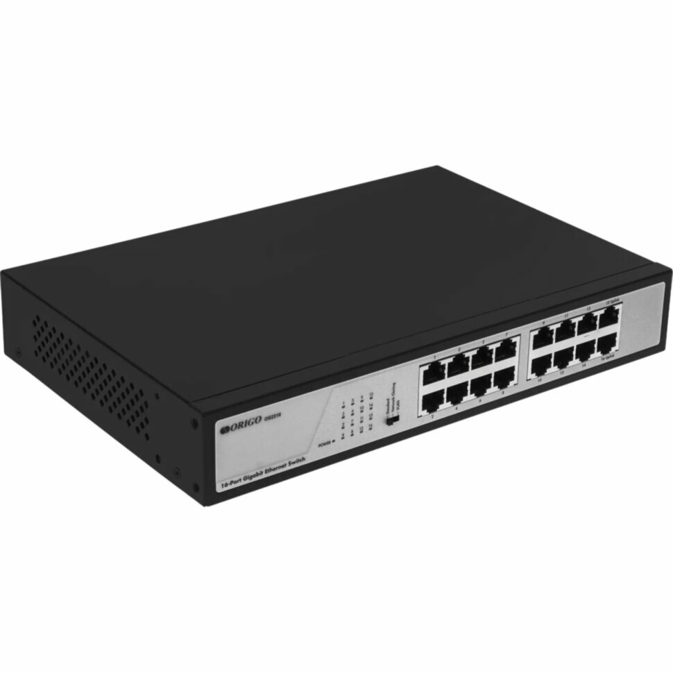 Коммутатор Origo OS2216/A1A неуправляемый, 2405721