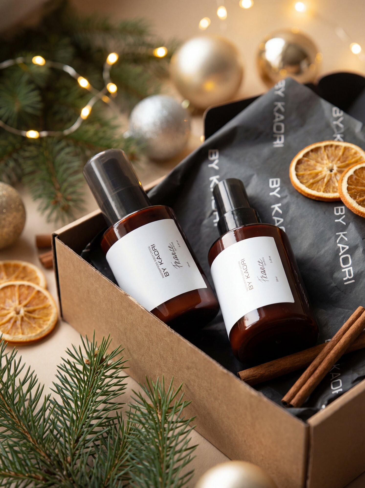 Набор подарочный парфюмированный BY KAORI лосьон для тела и лосьон для волос, аромат ITALY