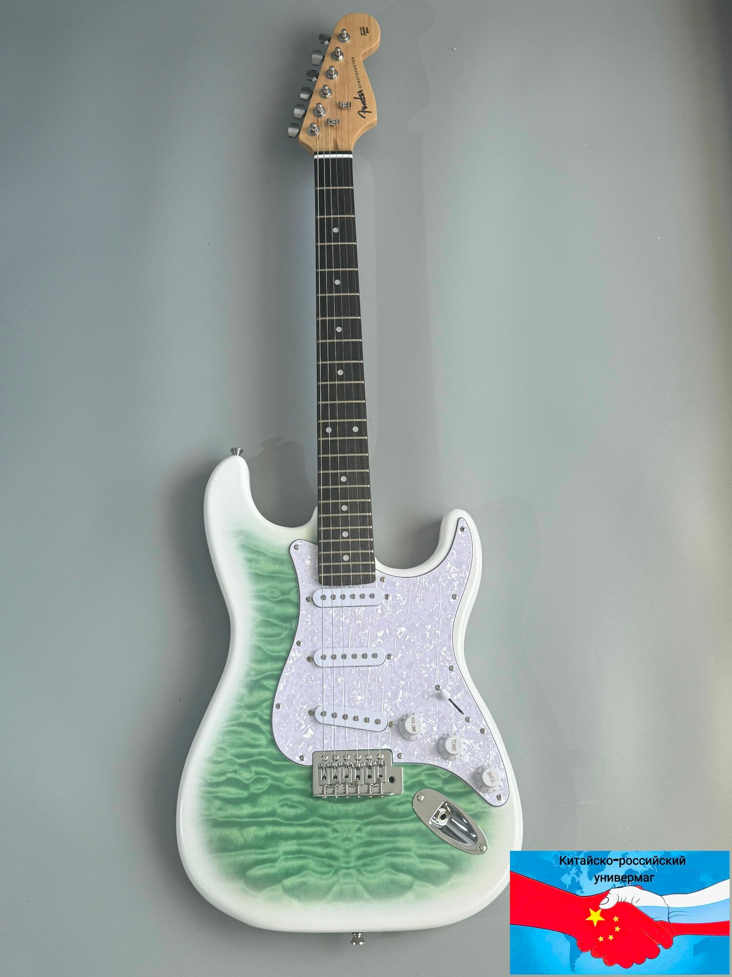 Электрогитара ST 6-струнная, корпус Махагони 39