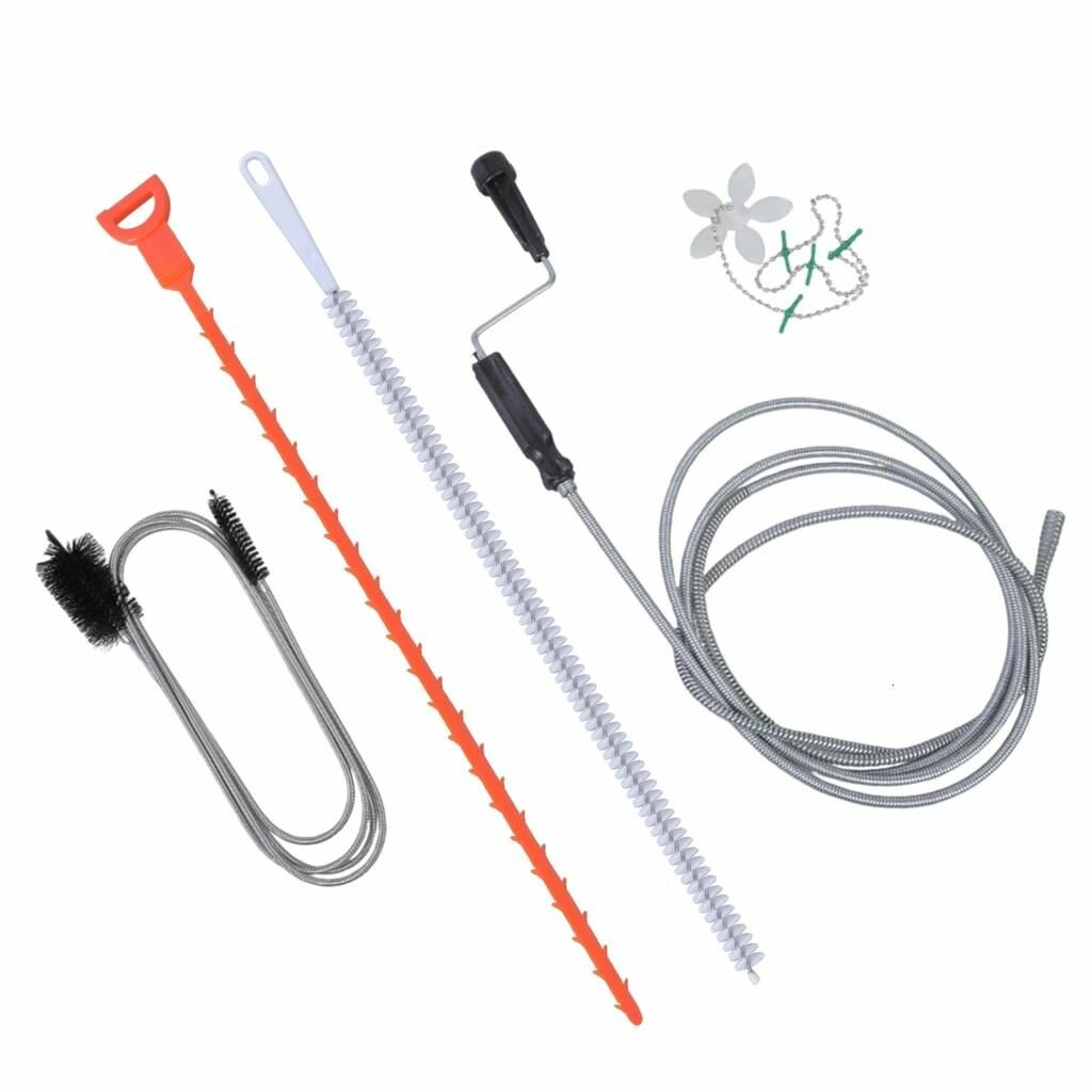 5-штучный набор гибких ершиков для прочистки труб