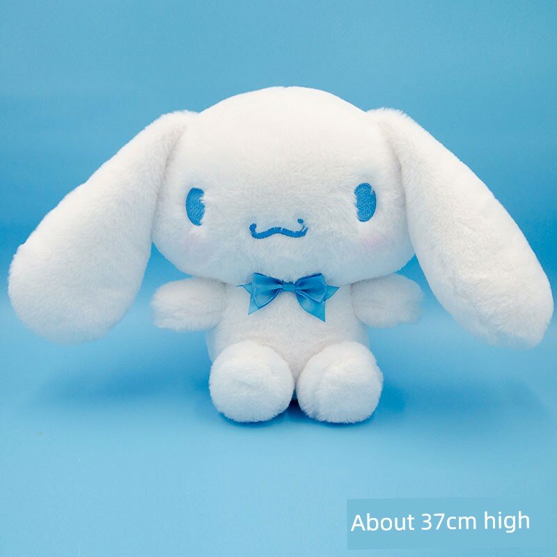 Оригинальная плюшевая игрушка Sanrio, коллекционная кукла Синаморолл с большими ушами, подвеска для сумки, подарок на
