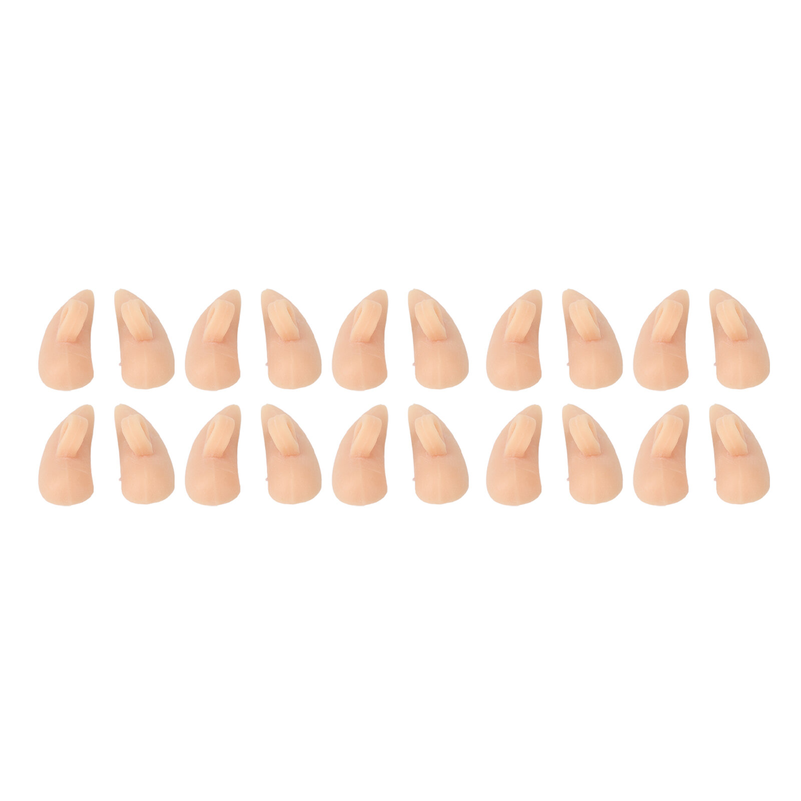 10 пар молоткового выпрямителя для пальцев ног, снимающего давление на стопу, гибкого силикона, улучшающего стабильность для ухода за ногами