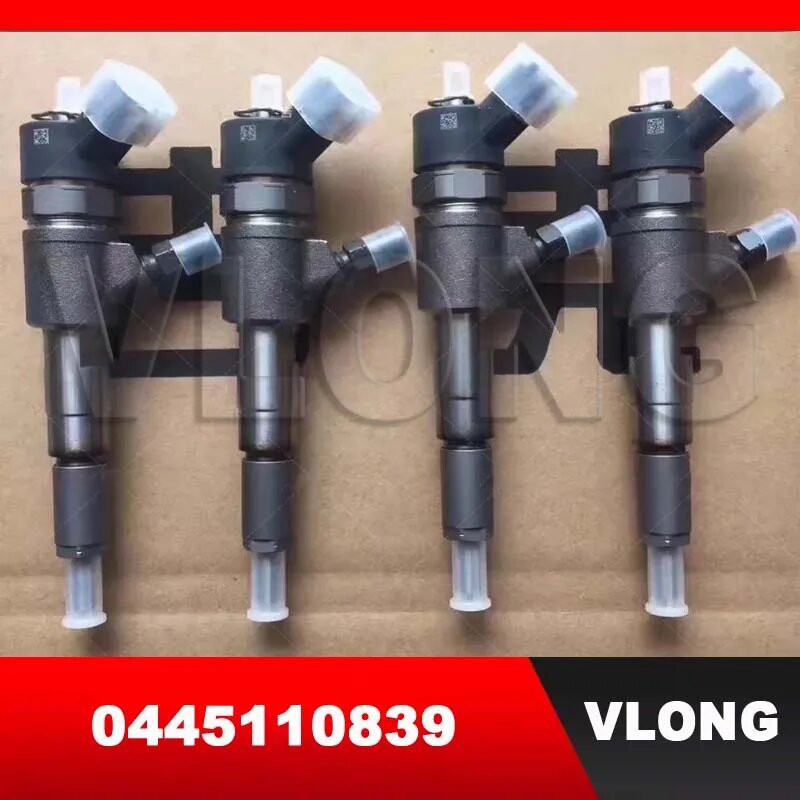 Прочный Топливный Инжектор Common Rail В сборе Для Дизельного Двигателя YUCHAI FGG001112100A38 FGG00-1112100-A38 0 445 110 839 0445110839