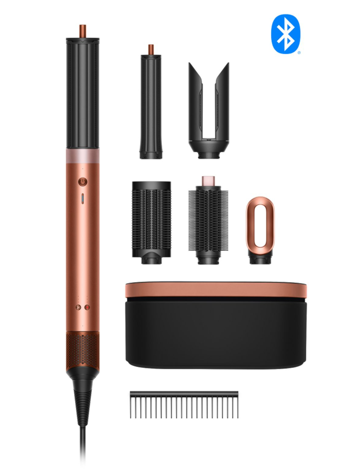 Фен стайлер для волос Dyson Airwrap HS09 Co-anda 2x, янтарный шелк