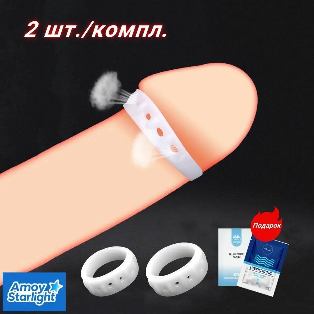 Кольцо сопротивления крайней плоти комплект из 2 частей мужского устройства для коррекции чрезмерно длинной крайней плоти