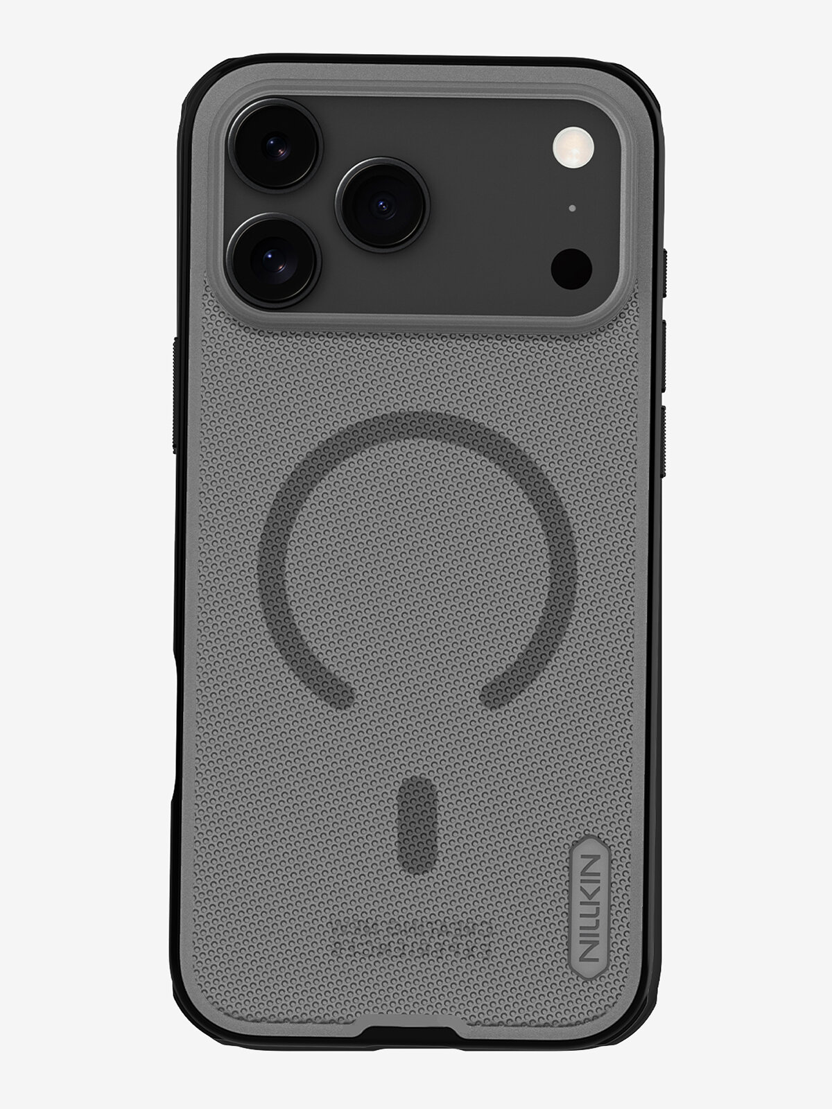 Чехол Nillkin на iPhone 17 Pro Max, Super Frosted Shield Pro с магнитами MagSafe, с усиленной защитой углов, прозрачный