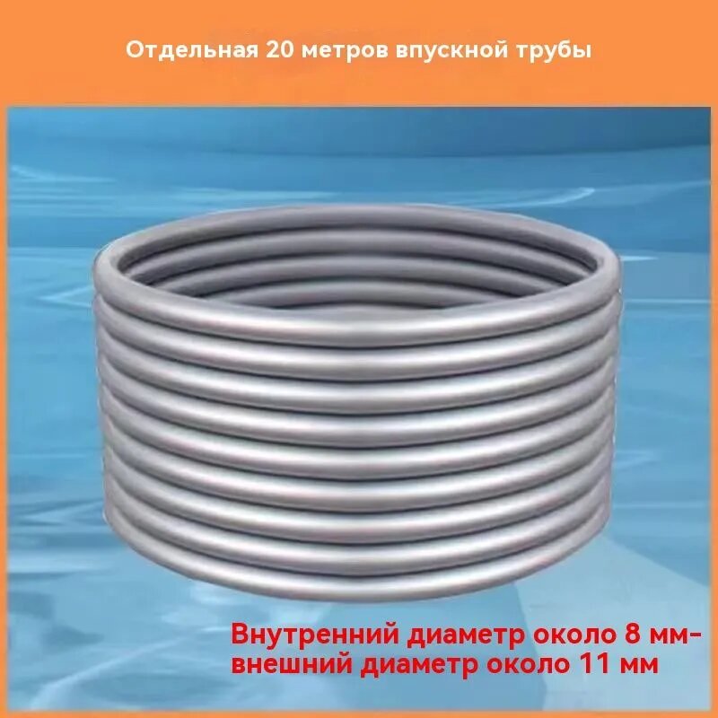 Длина водопроводной трубы 20метров