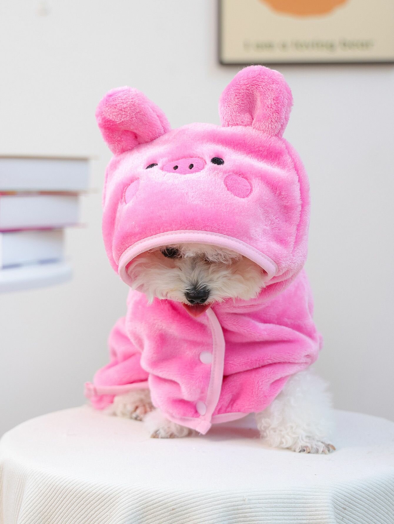 Ванные халаты, BEAUTY DOG, домашние собаки и кошки доступны, розовые, высококачественные ткани, удобные и мягкие, водопоглощающие