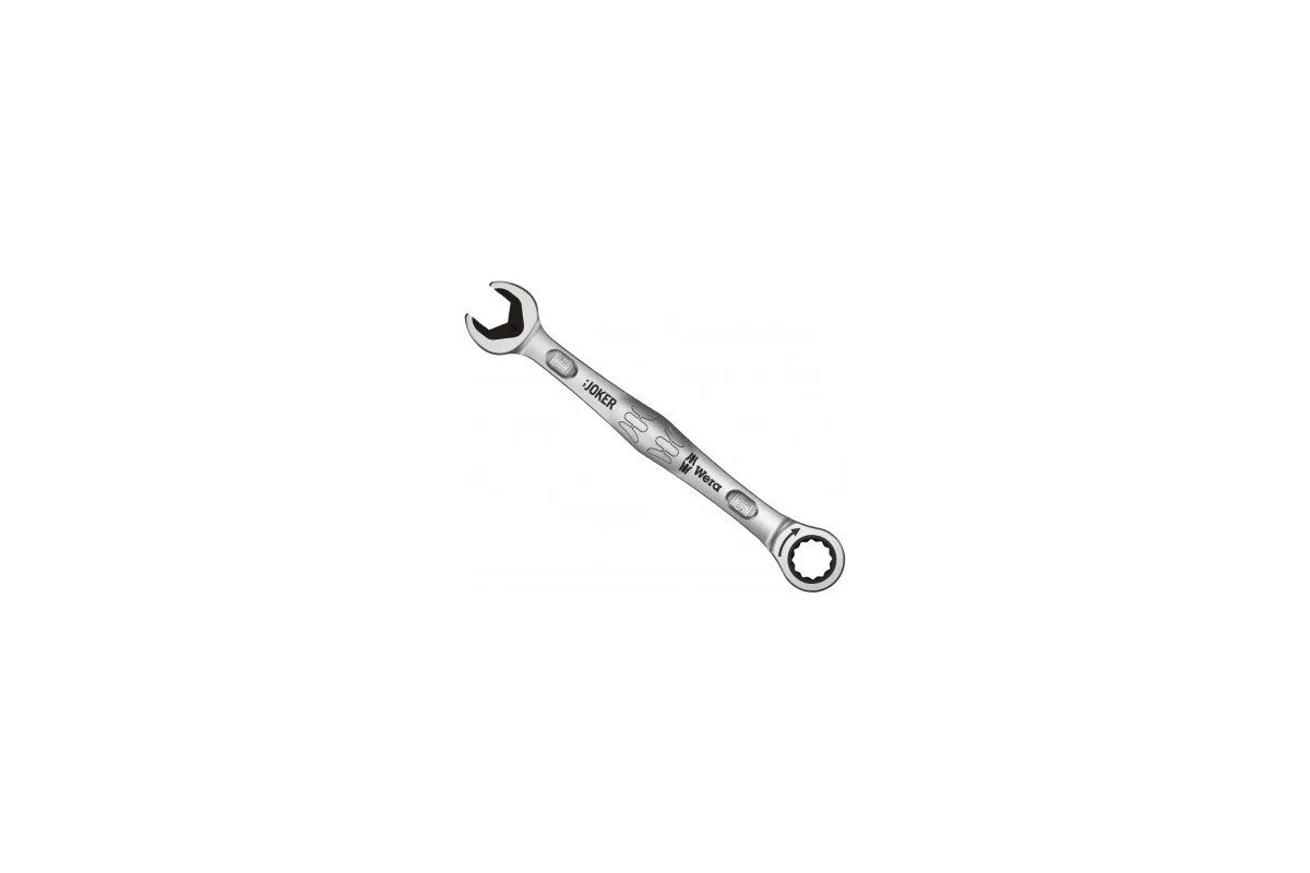 Ключ гаечный WERA комбинированный с трещоткой, 15 x 200 мм 6000 Joker