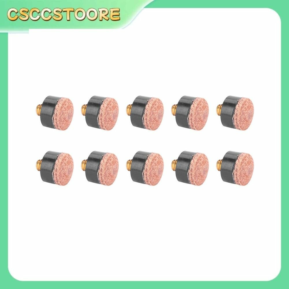 10шт Наконечники для бильярдного кия 13мм, запасные части