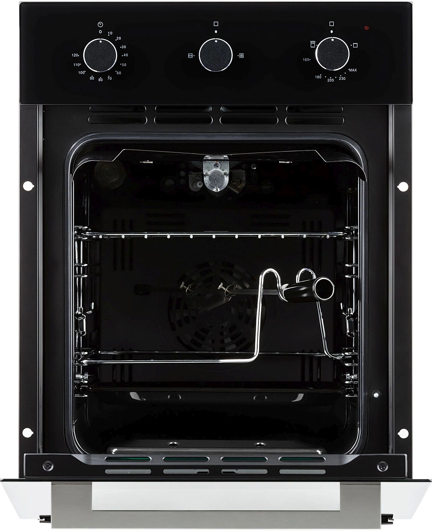 Встраиваемый газовый духовой шкаф Krona STRETTO 45 BL