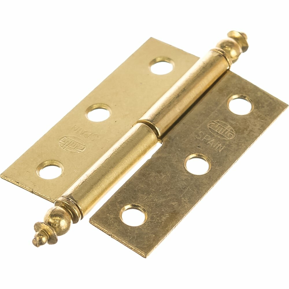 Петля Amig мод. 541-50 карточная, съем. прав. латунир 124