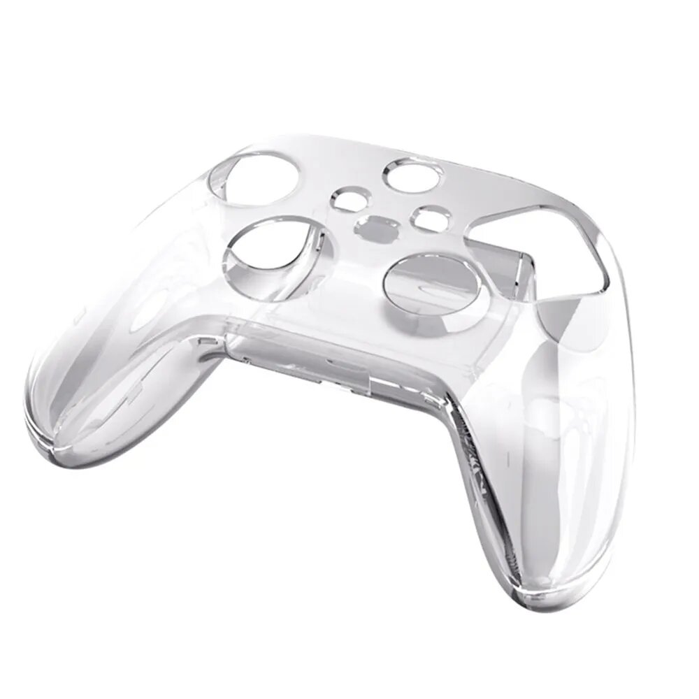 Жесткий защитный чехол Противоскользящий противоударный прозрачный кристаллический чехол для Xbox Series X/S