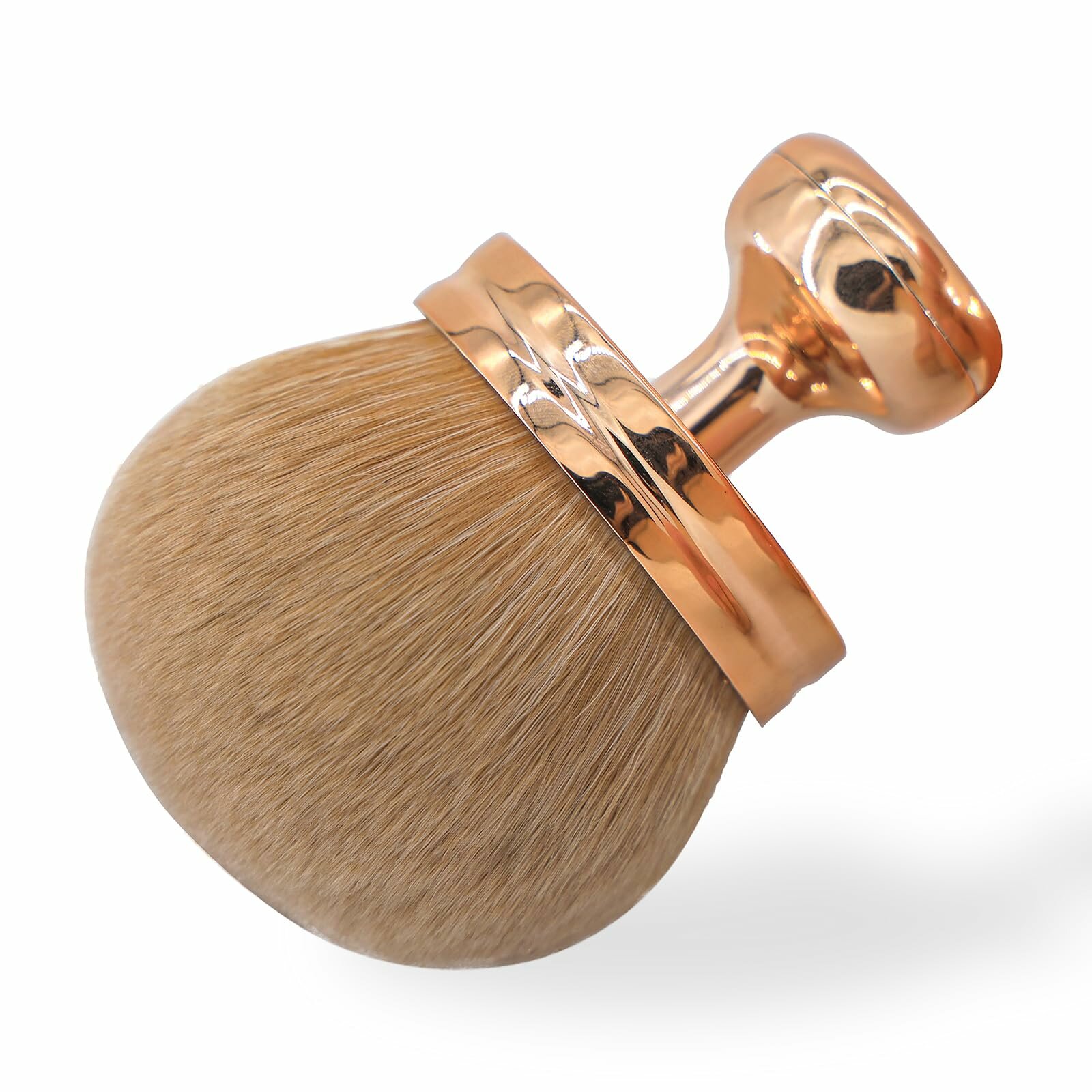 Кисть Кабуки с широкой головкой 74 мм для блендинга бронзеров, аппликатор самозагарения, овальная кисть для макияжа лица и ног