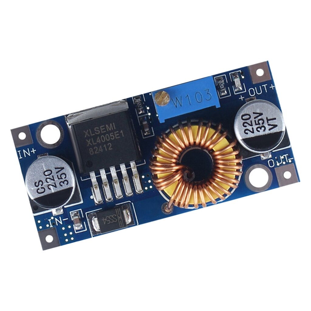 XL4005 Power Supply Converter Offering 3A Output Current Adjustable Wide Input Ranges Protection for Electronics