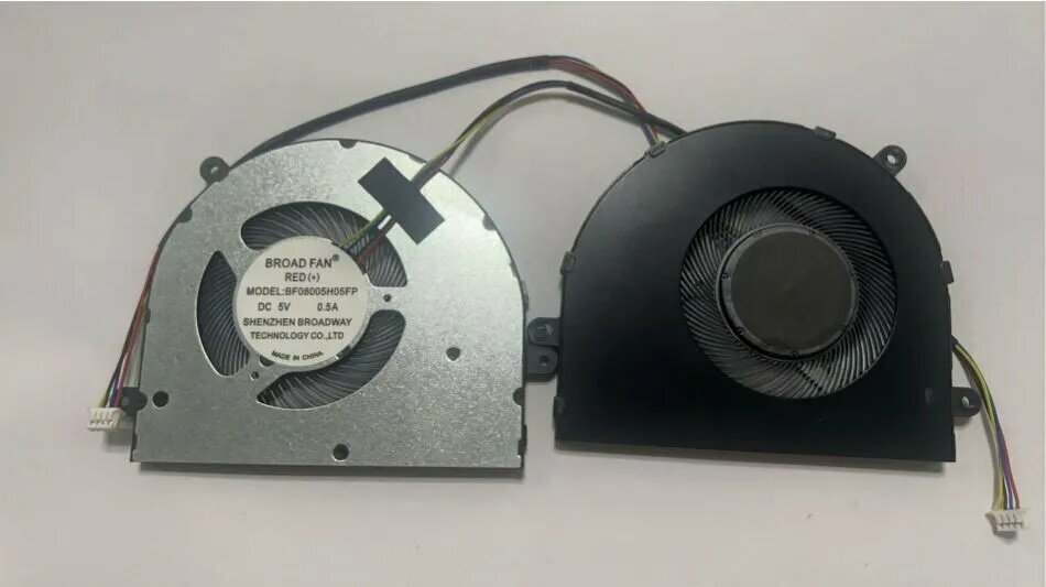 Кулер для ноутбуков BF08005H05FP DC5V 0.5A Cooler Fan( Расстояние линии 1,25)
