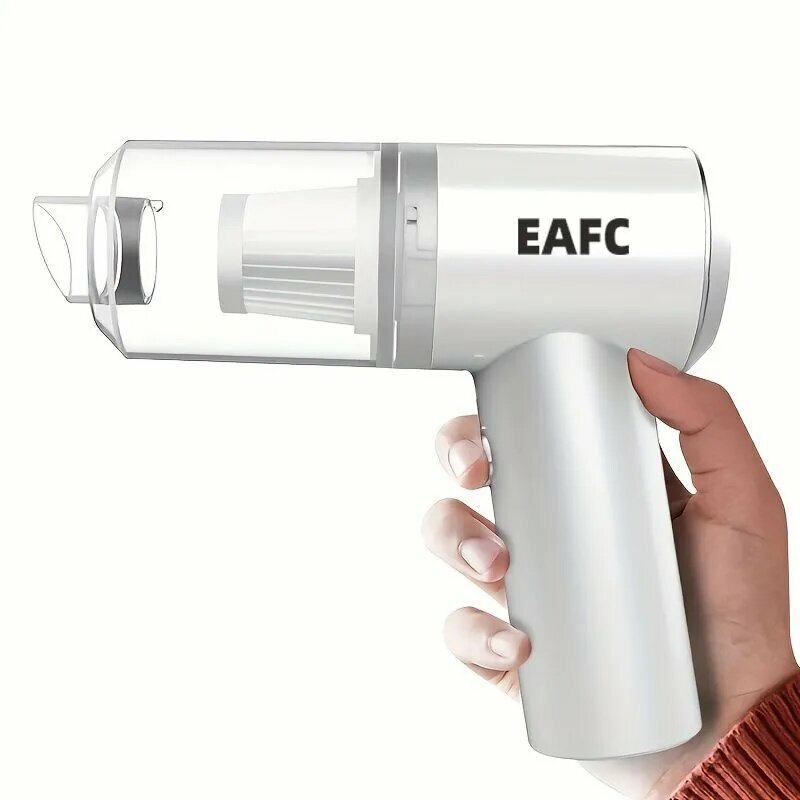 Пылесос для беспроводной мощный, Ручной портативный, мини пылесос для машины и дома, 5500Pa, Белый