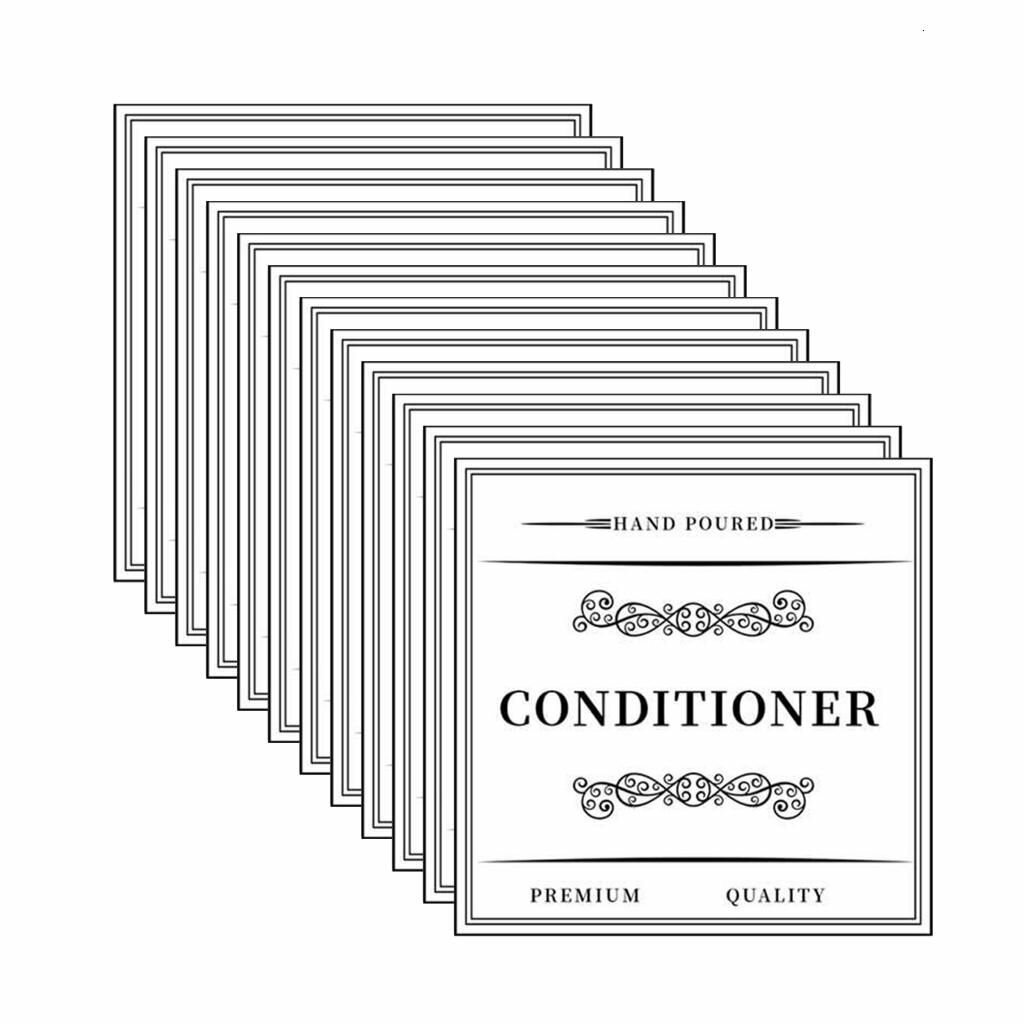 Водостойкие этикетки для мыла, Белый