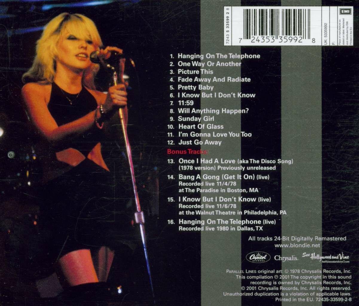 Компакт-диск Blondie - Parallel Lines (1 CD) — фото 1