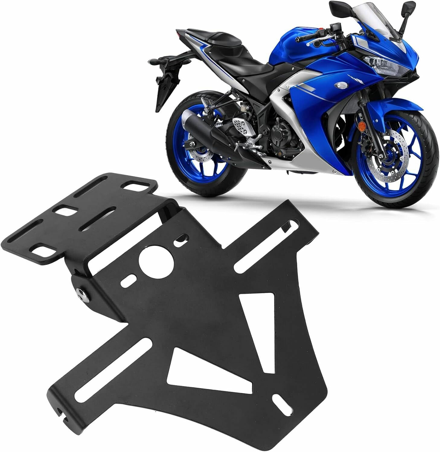 Держатель заднего номерного знака мотоцикла