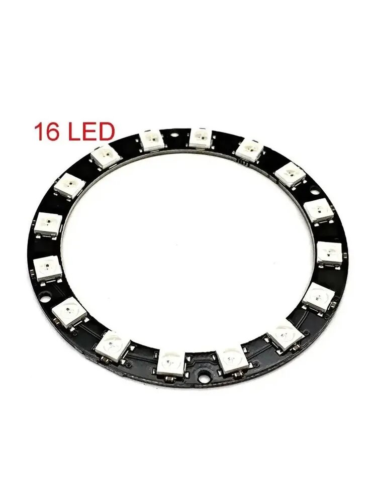 WS2812 привел цифровую панель матрицы гибкий экран 16-бит 5050 RGB WS2812 кольцо индивидуально адресируемые пиксели