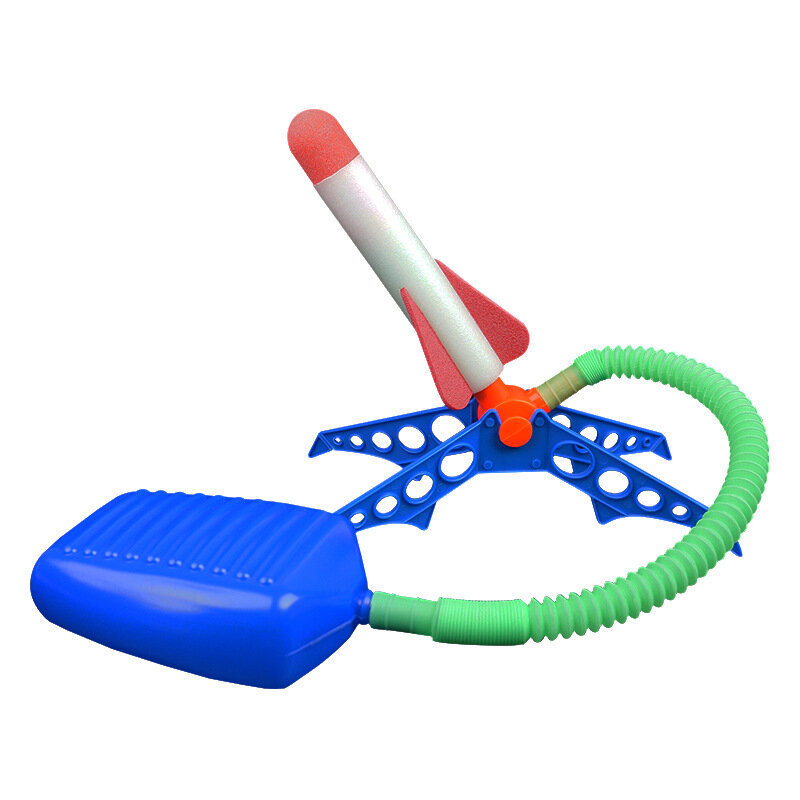 Детская игрушка-ракетница с педалями и светом, уличная ракетница с педалями для мальчиков и девочек